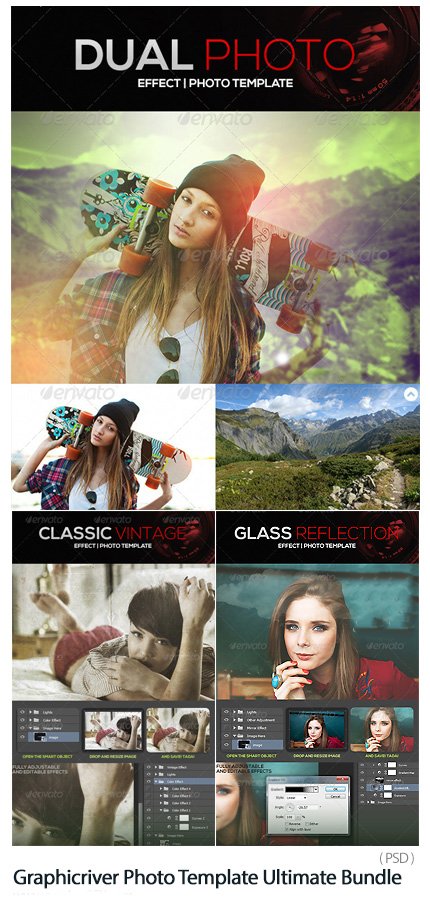 Graphicriver Photo Template Ultimate Bundle | visualstorms