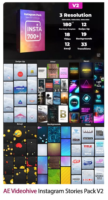 Instagram Stories Pack V2 | visualstorms
