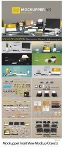 Mockupper Front View Mockup Objects | visualstorms