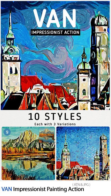 VAN Impressionist Action | visualstorms VAN Impressionist Action
