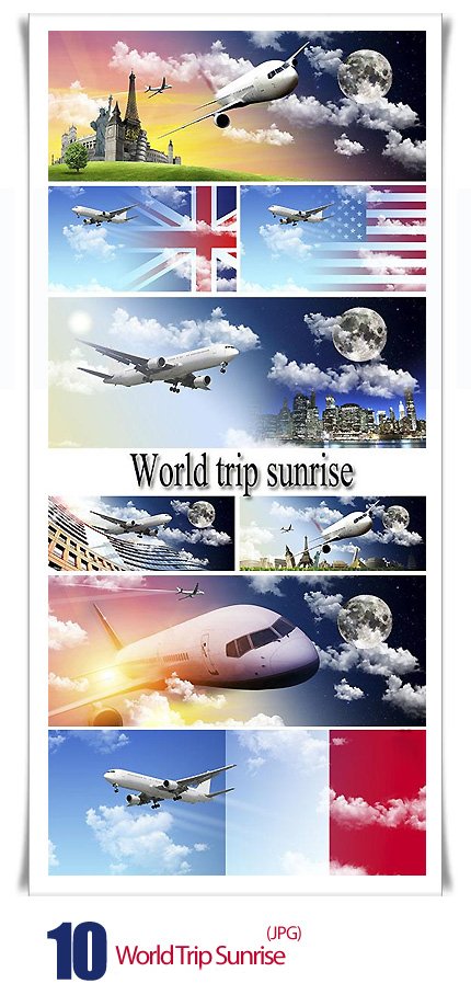 World Trip Sunrise | visualstorms