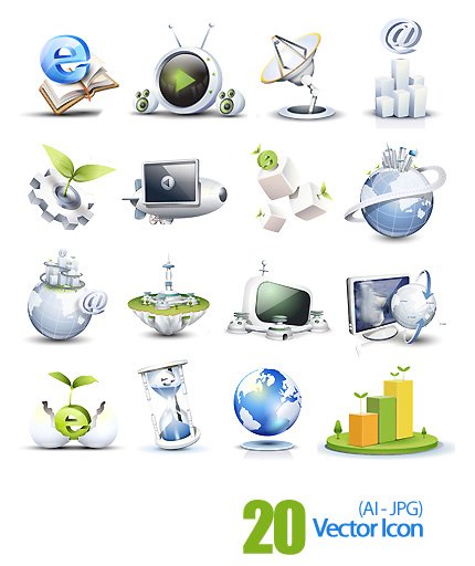 20 Vector Icon | visualstorms