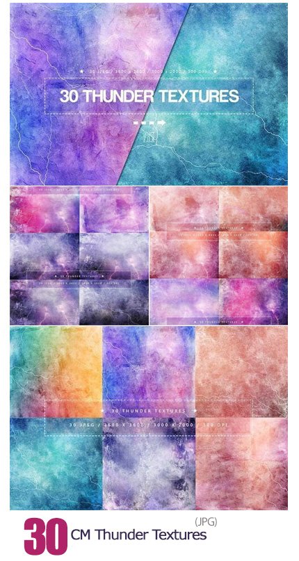 CM 30 Thunder Textures | visualstorms CM 30 Thunder Textures