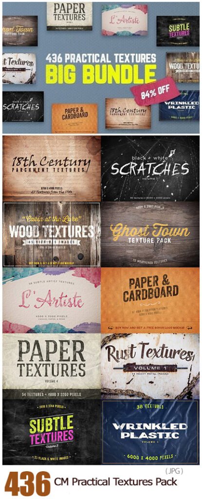 CM 436 Practical Textures Pack | visualstorms