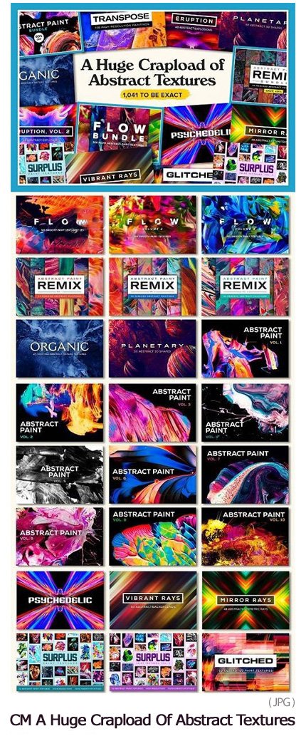 CM A Huge Crapload Of Abstract Textures | visualstorms