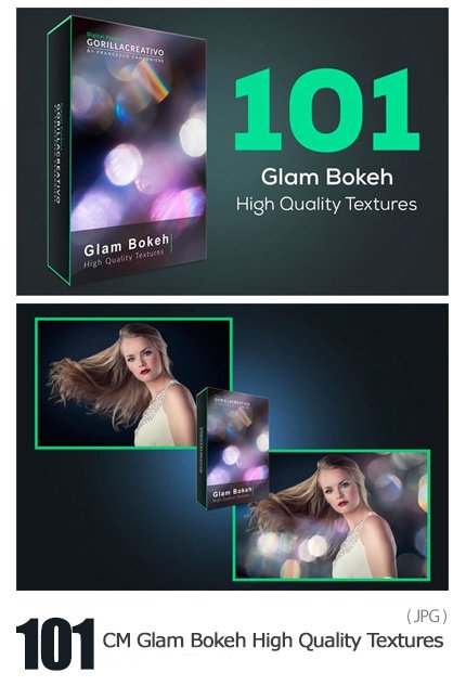 CM Glam Bokeh High Quality Textures | visualstorms