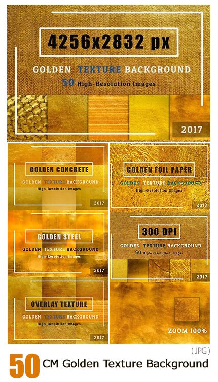CM Golden Texture Background Set1 | visualstorms