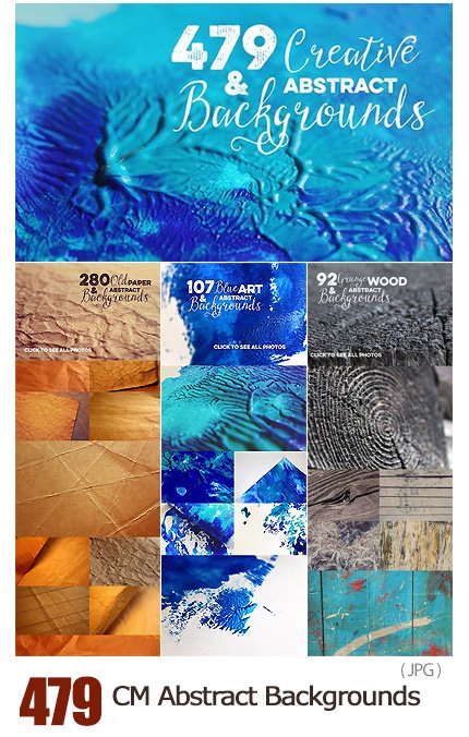 CreativeMarket 478 Creative And Abstract Backgrounds | visualstorms