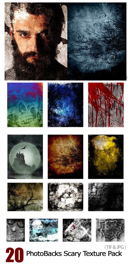 photobacks scary texture pack | visualstorms visualstorms