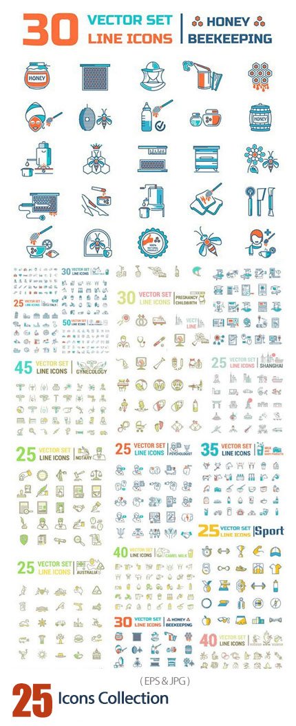 Icons Collection 121 | visualstorms Icons Collection 121