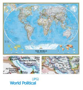 World Political Map | visualstorms