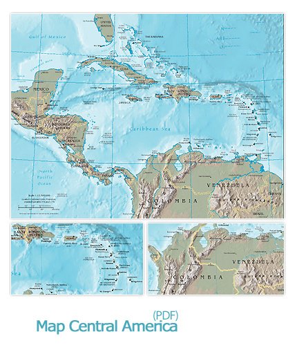 Map Central America | visualstorms
