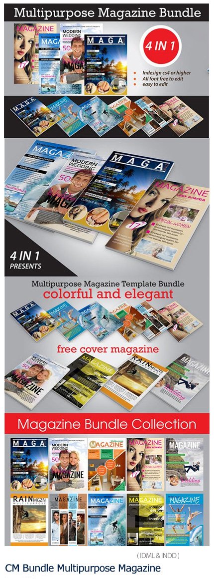 CM Bundle Multipurpose Magazine visualstorms | visualstorms