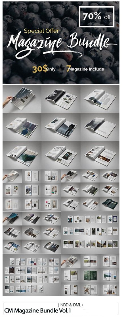 CM Magazine Bundle Vol 01 visualstorms | visualstorms