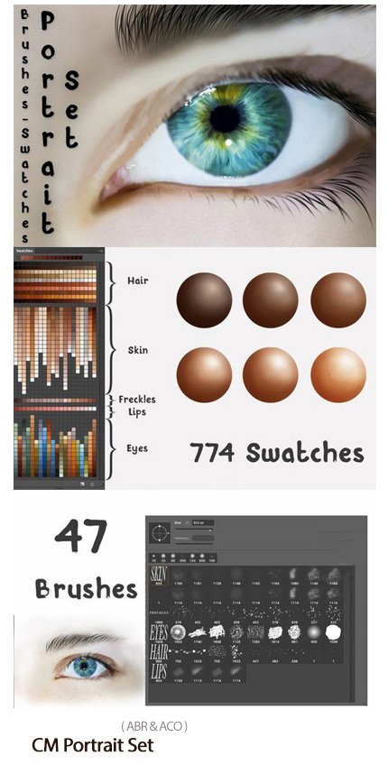 CM Portrait Set | visualstorms CM Portrait Set visualstorms