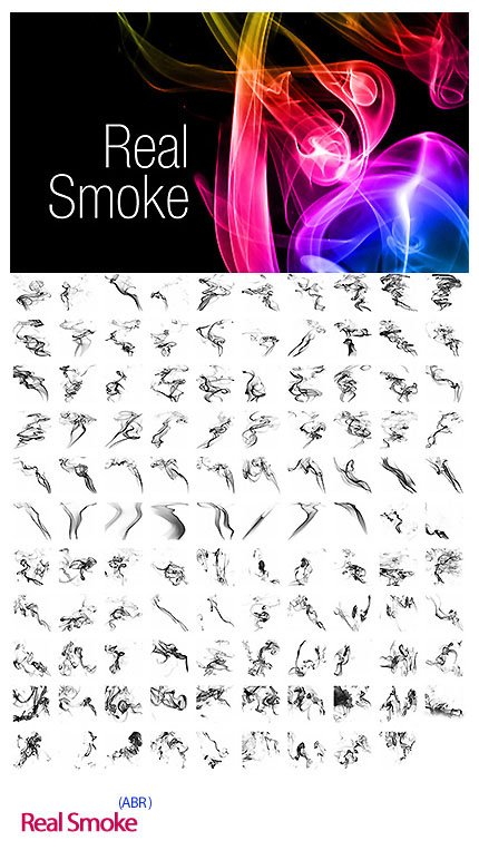 Real Smoke Brush Set | visualstorms Real Smoke Brush Set