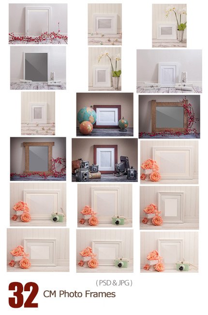 CM 32 Photo Frames | visualstorms CM 32 Photo Frames