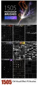 CreativeMarket 1505 Visual Effect Photoshop Brushes | visualstorms