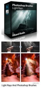 Rikard Rodin Light Rays And Photoshop Brushes | visualstorms