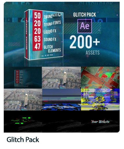 Glitch Pack | visualstorms Glitch Pack visualstorms