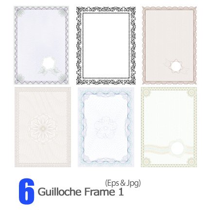 Guilloche Frame 01 | visualstorms Guilloche Frame 01