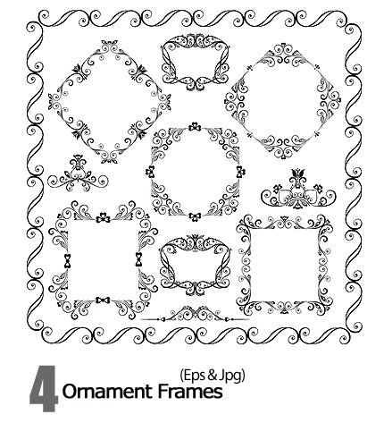 Ornament Frames | visualstorms Ornament Frames