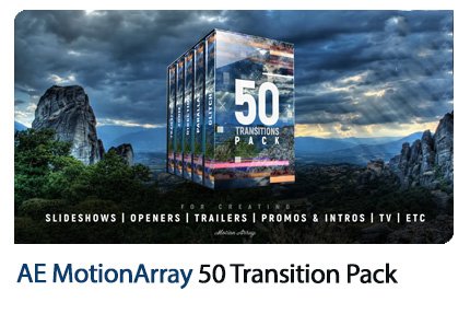 MotionArray 50 Transition Pack | visualstorms visualstorms