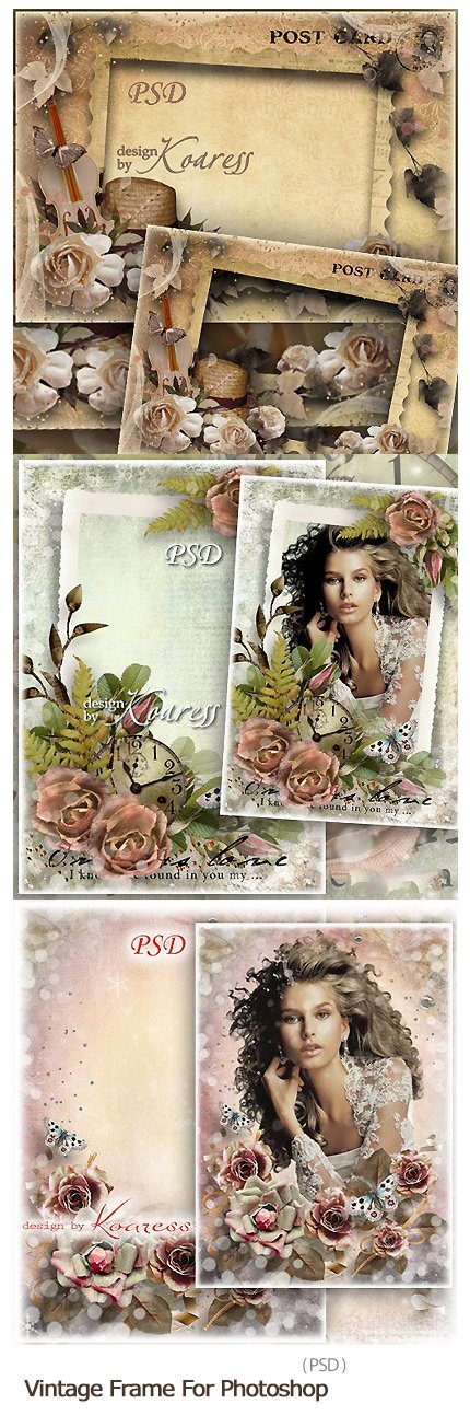 Vintage Frame For Photoshop visualstorms | visualstorms