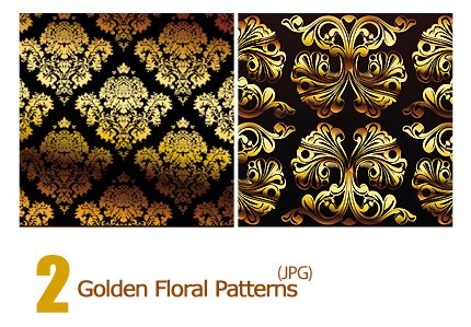Golden Foral Patterns | visualstorms