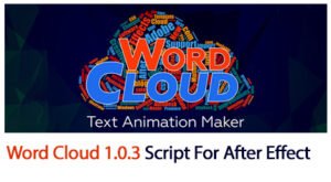 Word Cloud 1.0.3 Script For After Effect | visualstorms