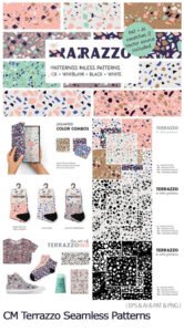 CM Terrazzo Seamless Patterns | visualstorms visualstorms
