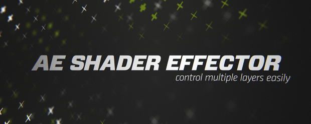 AE Shader Effector 1.0.3 Plugin For After Effects | visualstorms