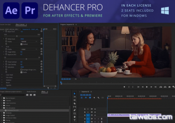 Dehancer Pro 2.1 and 7.1.1 For Premiere Pro And After Effects | visualstorms