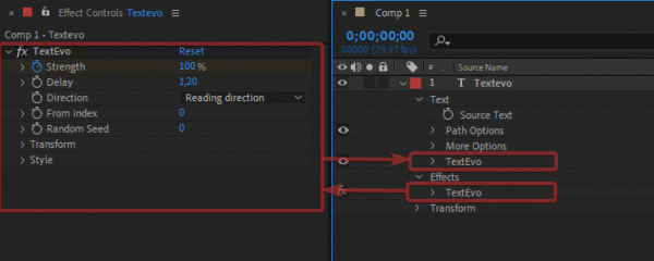 TextEvo 2 Plugin For After Effect | visualstorms