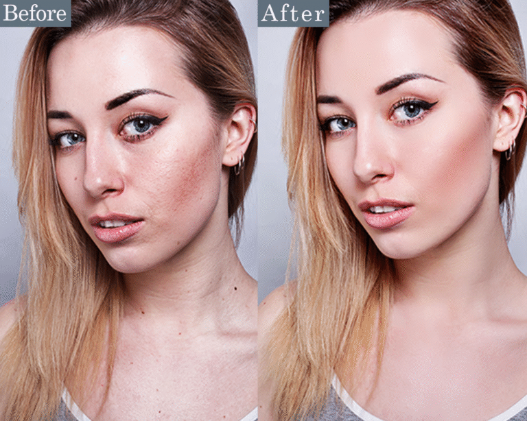 Skin Retouch Actions Photoshop | visualstorms