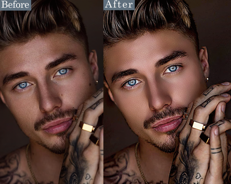 GraphicRiver Skin Retouching Portrait Photoshop Action | visualstorms