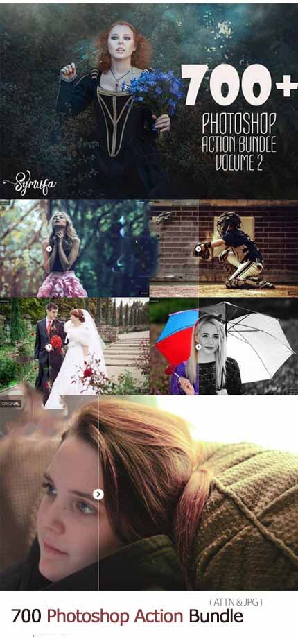 700 Photoshop Action Bundle | visualstorms